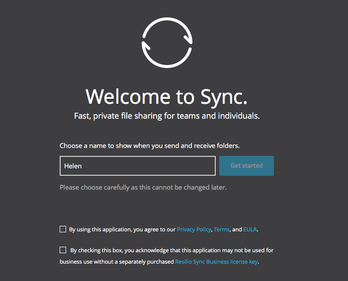 Sync Private Identity & Linking My Devices – Sync