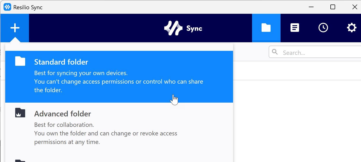 Quick guide to syncing – Resilio Sync