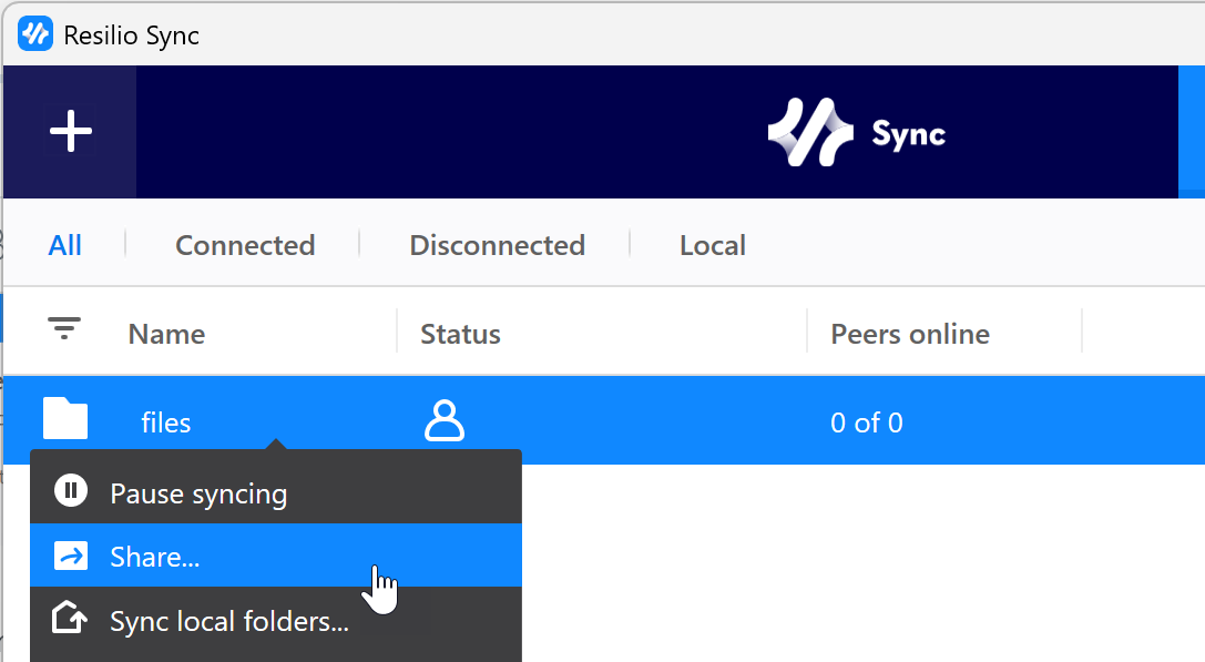 Quick guide to syncing – Resilio Sync